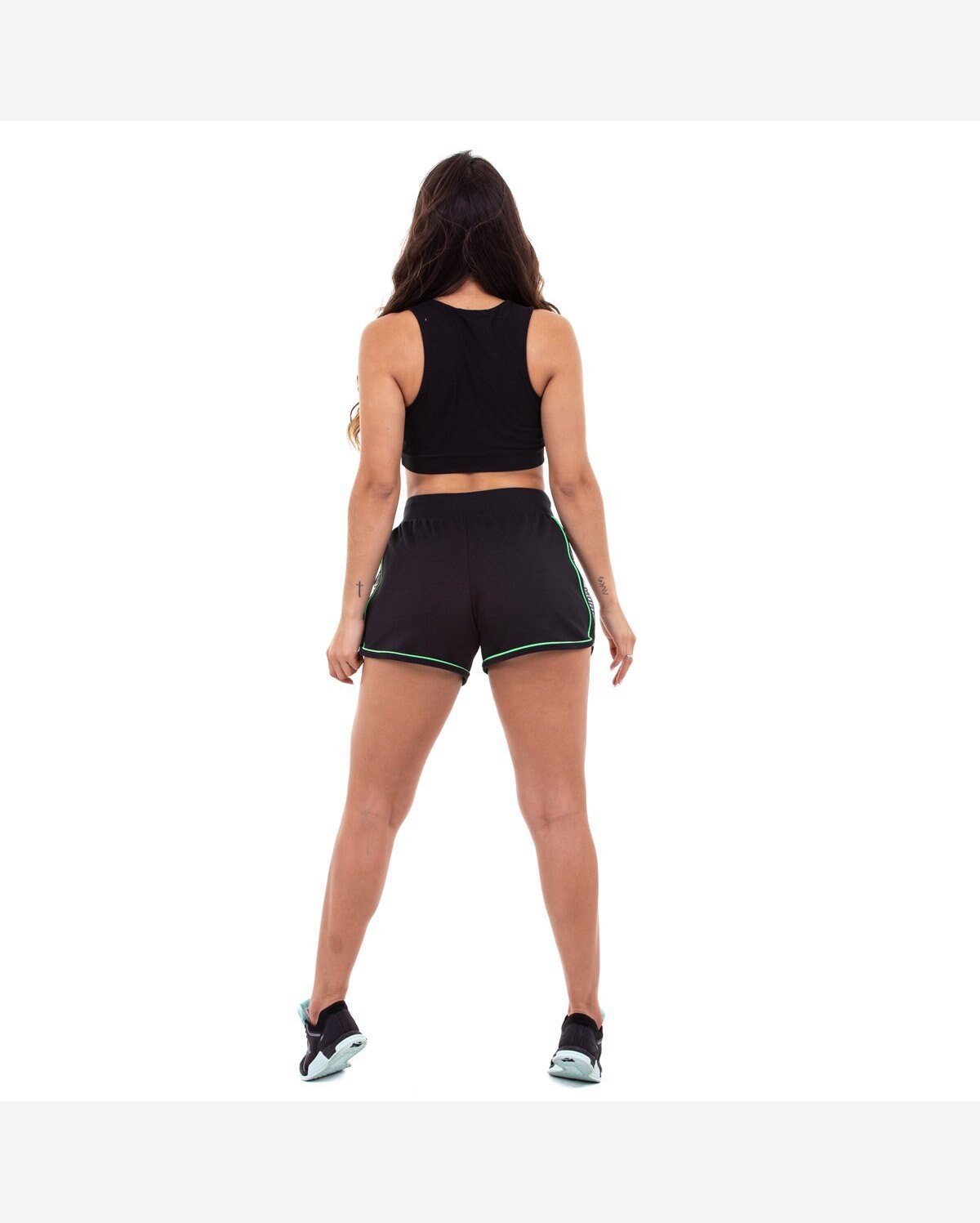 Riachuelo | Short Everlast Flúor Feminino - Preto