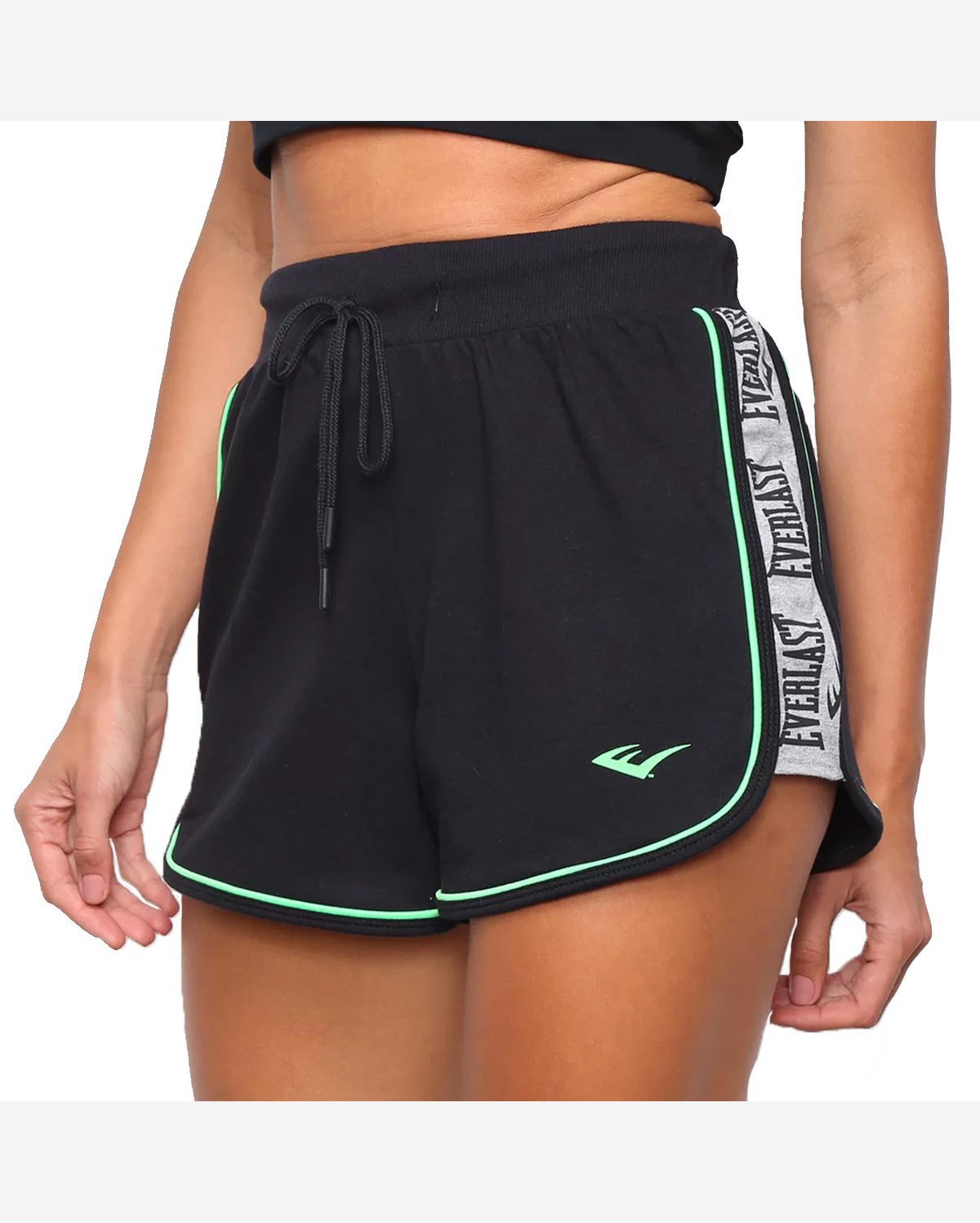 Riachuelo | Short Everlast Flúor Feminino - Preto