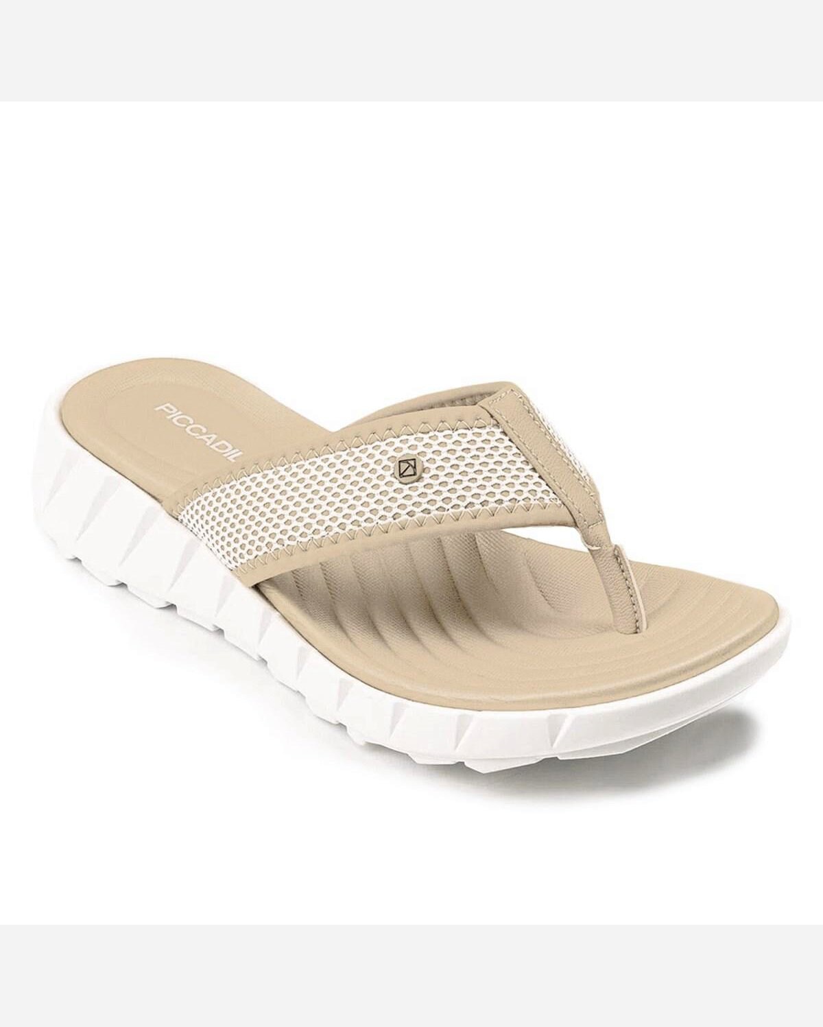 Riachuelo | Chinelo Piccadilly Nicole Salto Anabela Médio Feminino