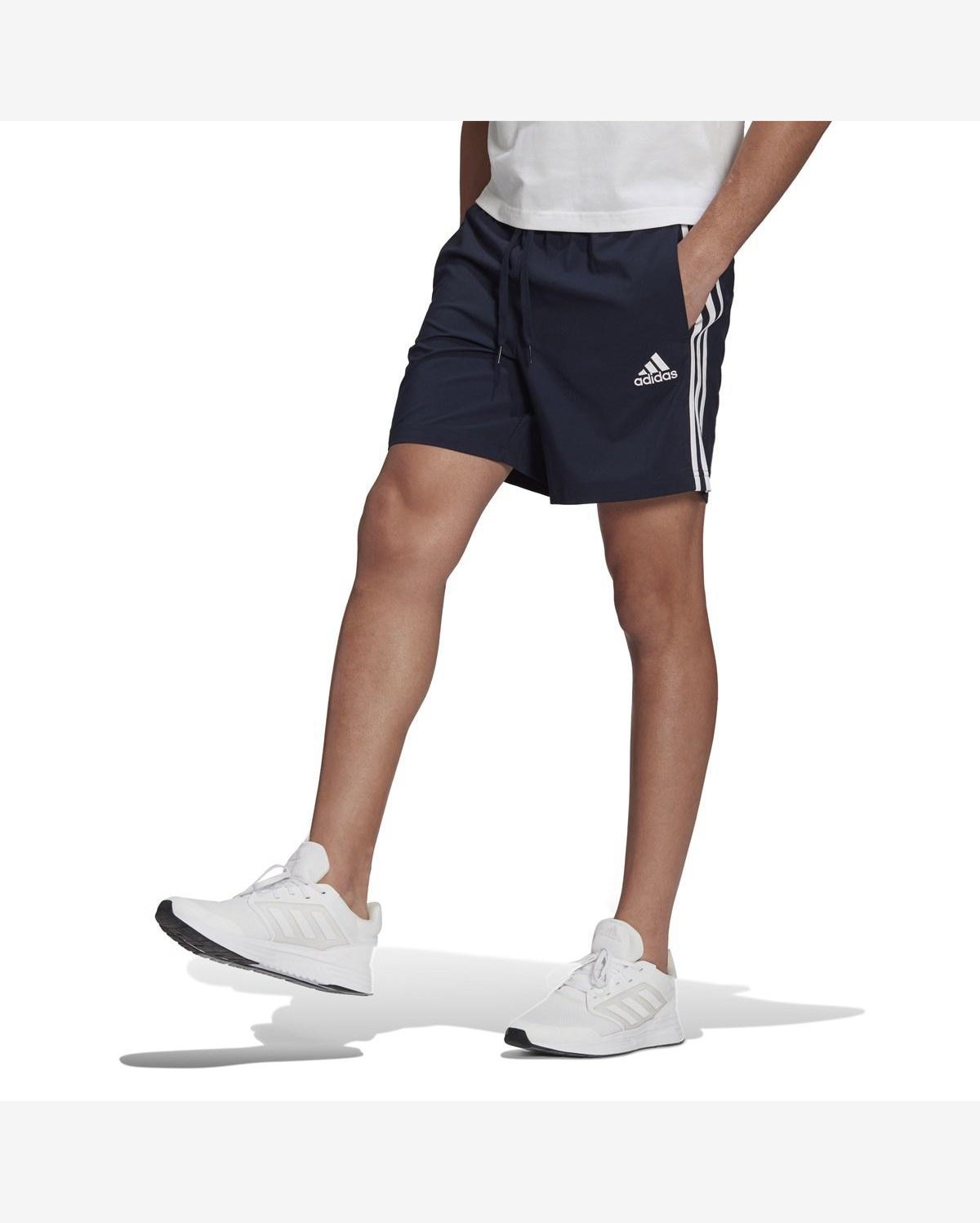 Riachuelo | Short Adidas Essentials Chelsea 3 Stripes Masculino