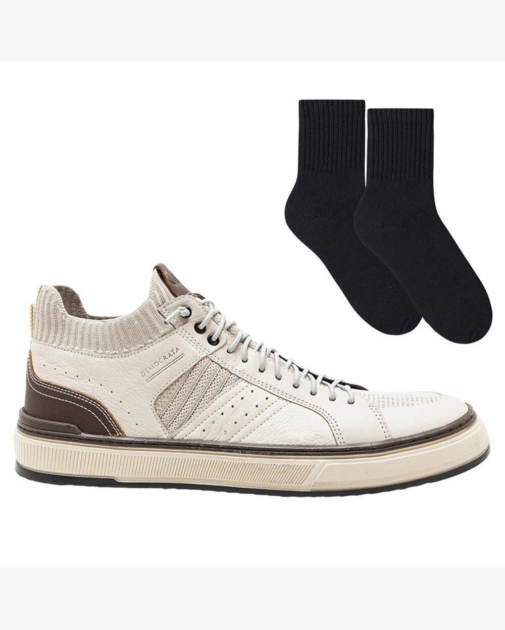 Riachuelo | Kit Bota Democrata City Masculina + Par de Meia