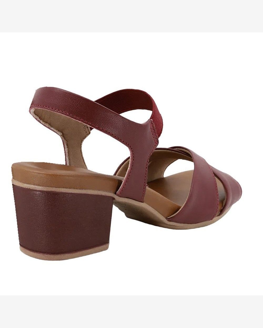 Riachuelo | Kit Sandália Usaflex Salto Bloco Feminina + 2 Pares de Meias