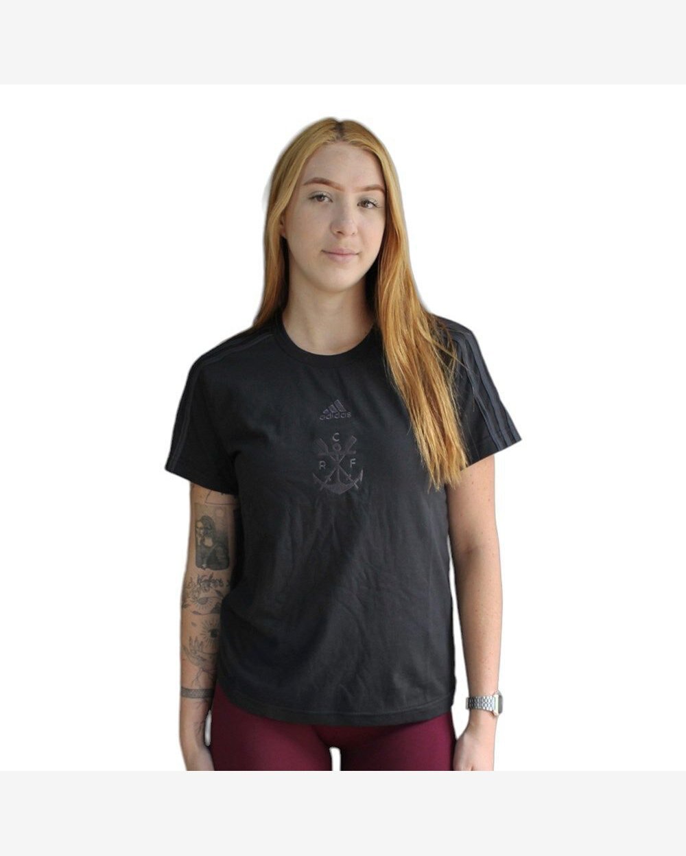 Riachuelo | Camisa Adidas C.R Flamengo 3 Listras Feminina