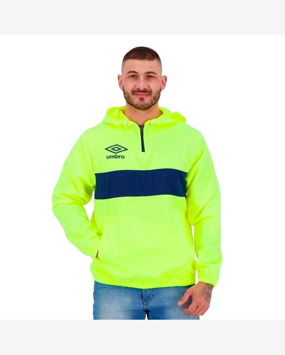 Riachuelo | Jaqueta Corta Vento Umbro TWR Band Color Masculina