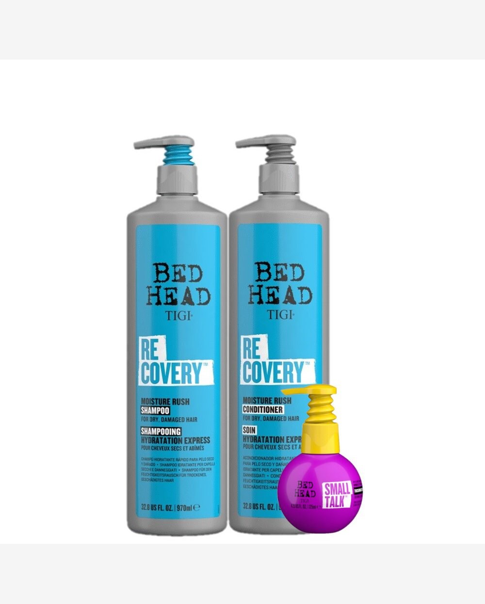 Riachuelo | Kit TIGI Bed Head Recovery Small Talk (3 produtos)