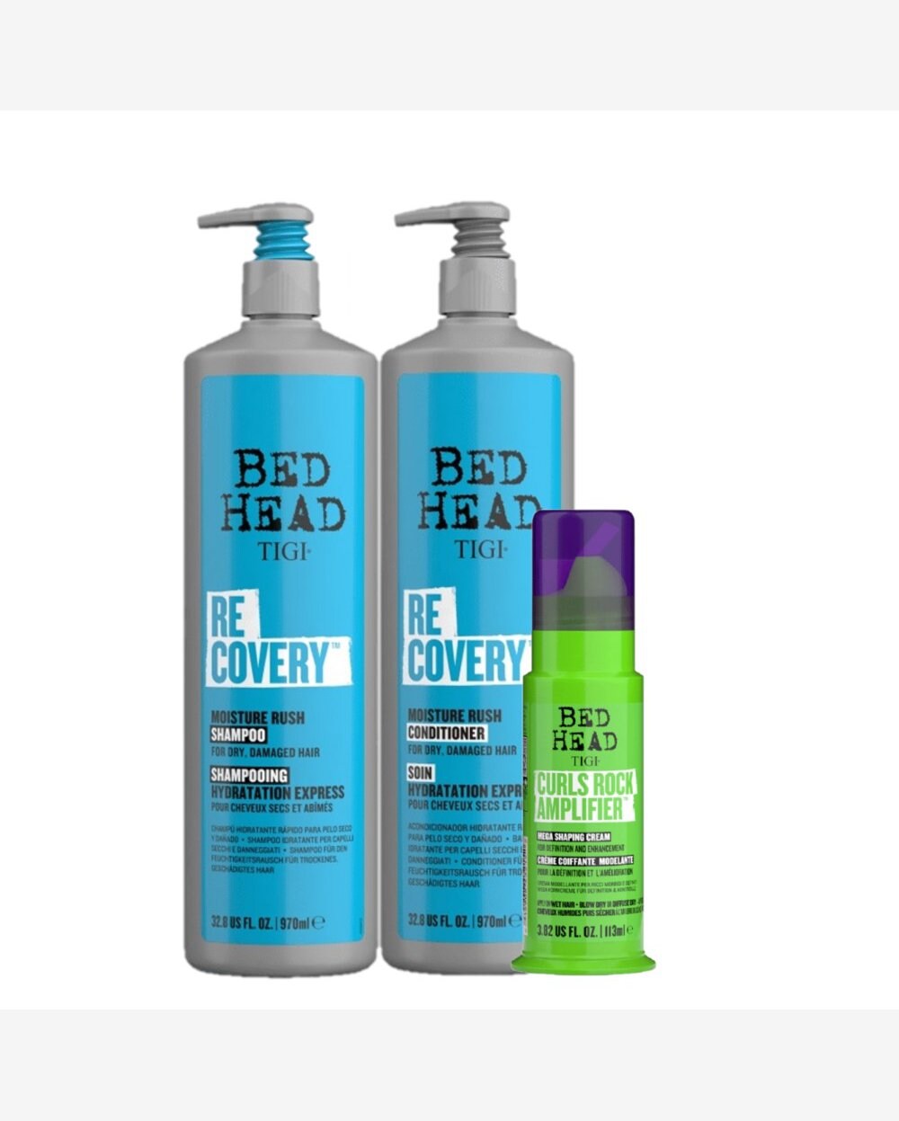 Riachuelo | Kit TIGI Bed Head Recovery Trio Salon Amplifier (3 produtos)
