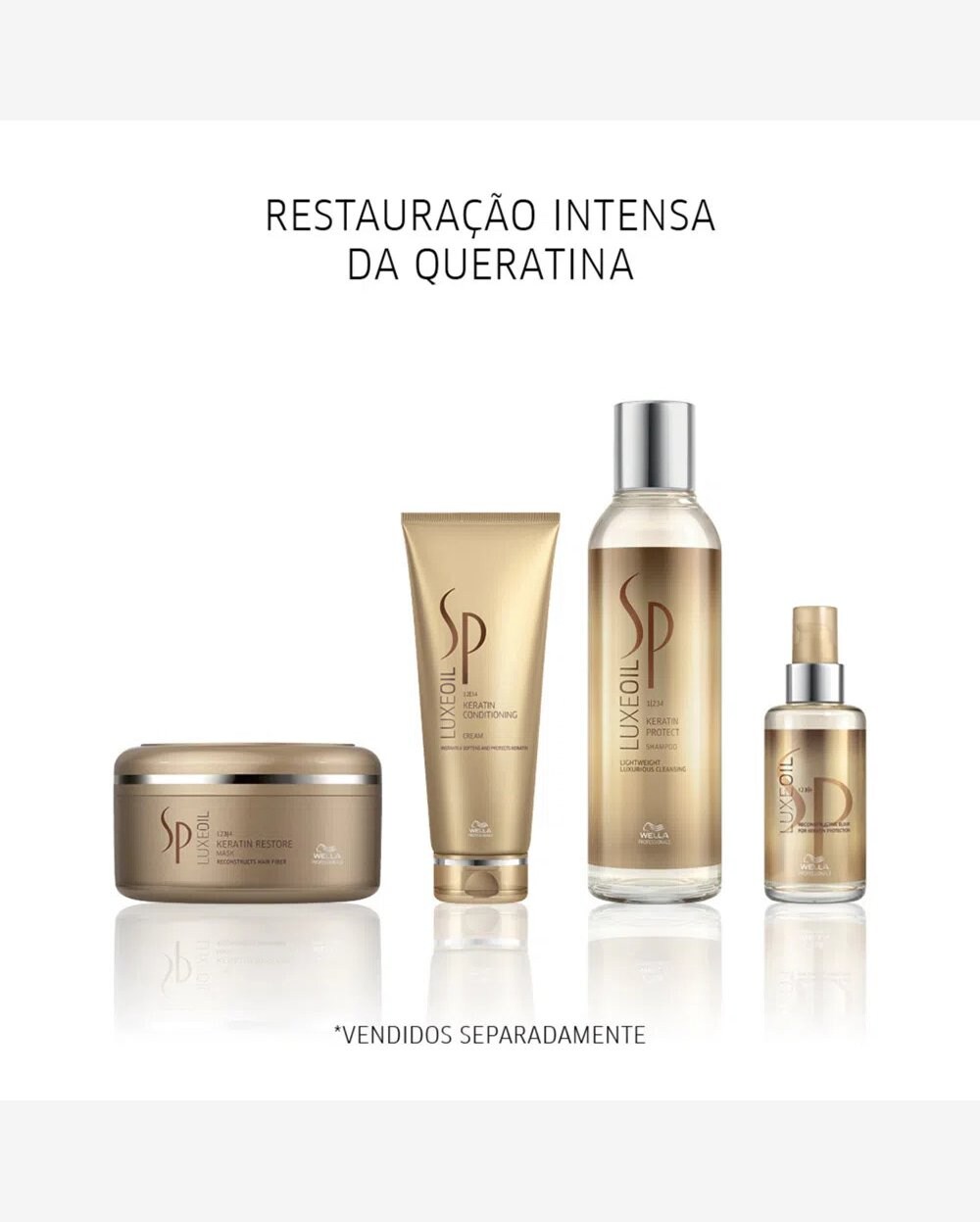 Riachuelo | Kit SP System Professional Luxe Oil Keratin Restore Salon e ...
