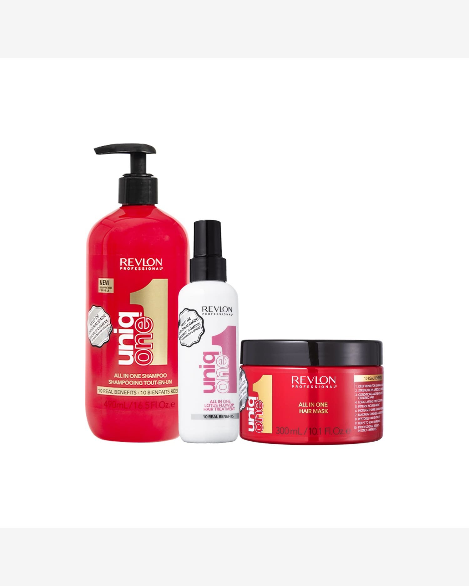 Riachuelo | Kit Revlon Professional Uniq One Lotus Flower One Supermask ...