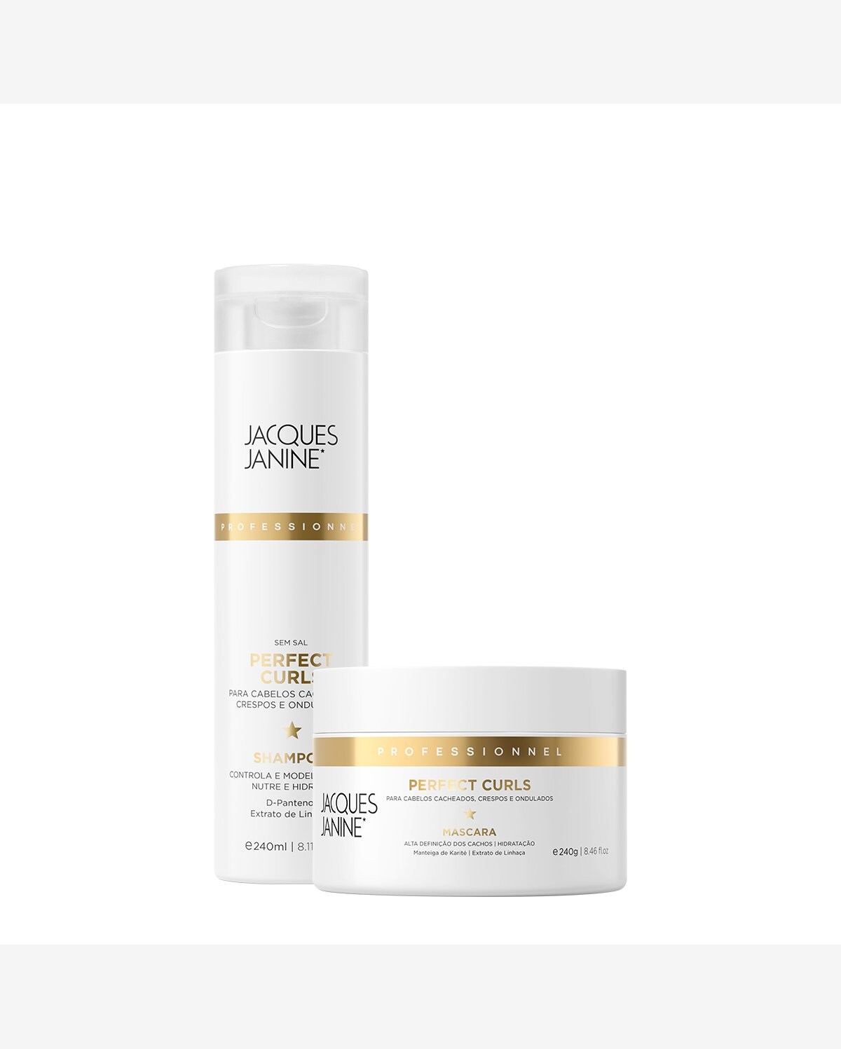 Riachuelo | Kit Jacques Janine Professionnel Perfect Curls Shampoo e ...