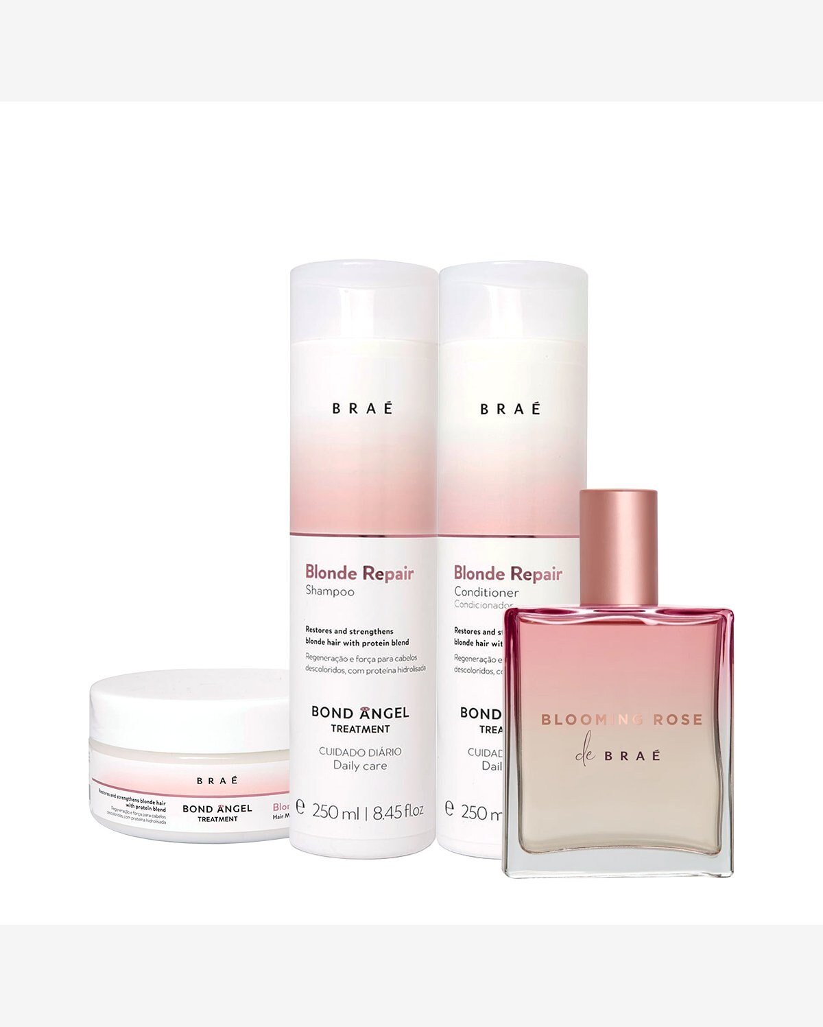 Riachuelo | Kit Braé Blond Repair Shampoo Condicionador Máscara e ...