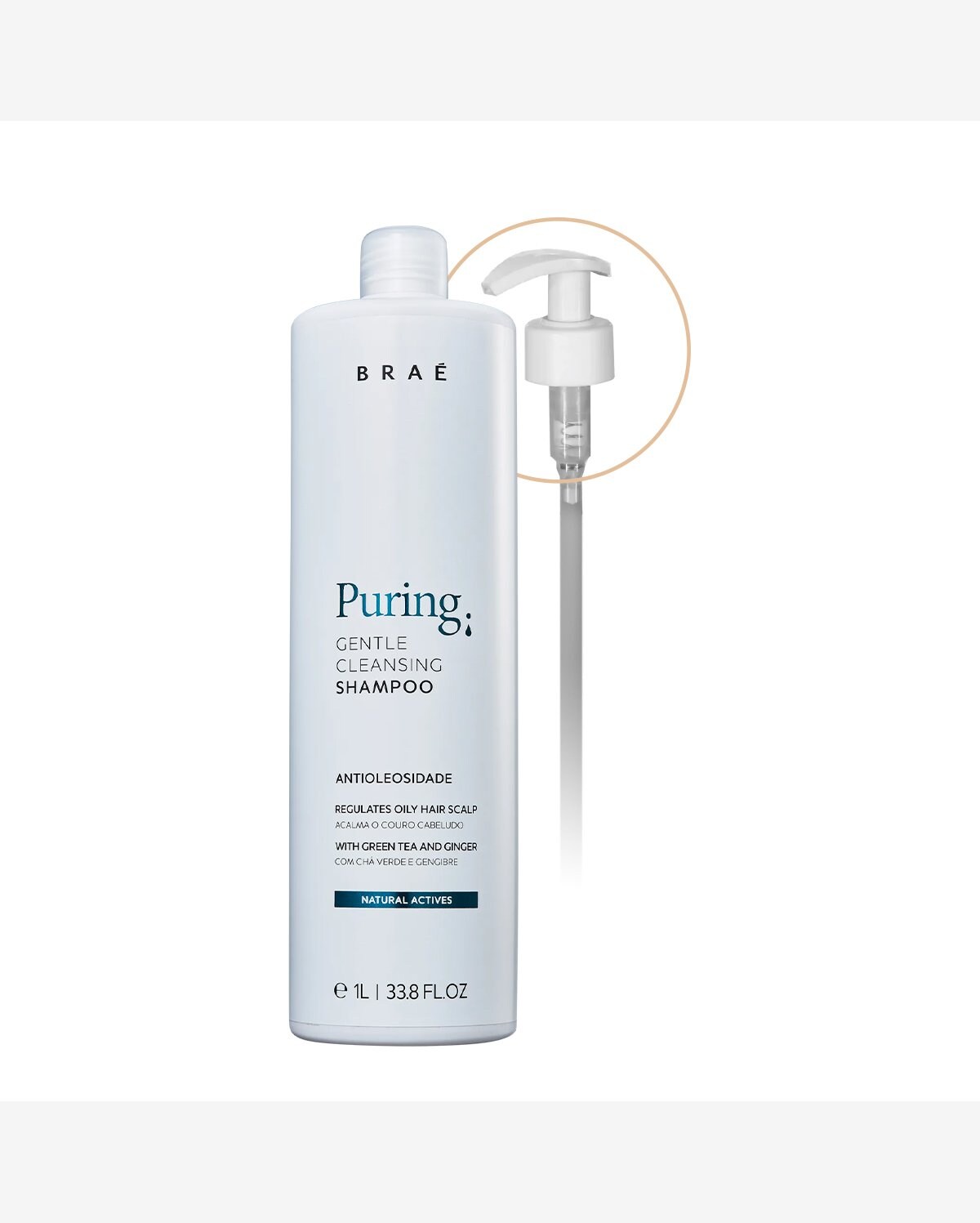 Riachuelo | Kit Braé Puring Gentle Cleasing Shampoo Litro e Válvula ...