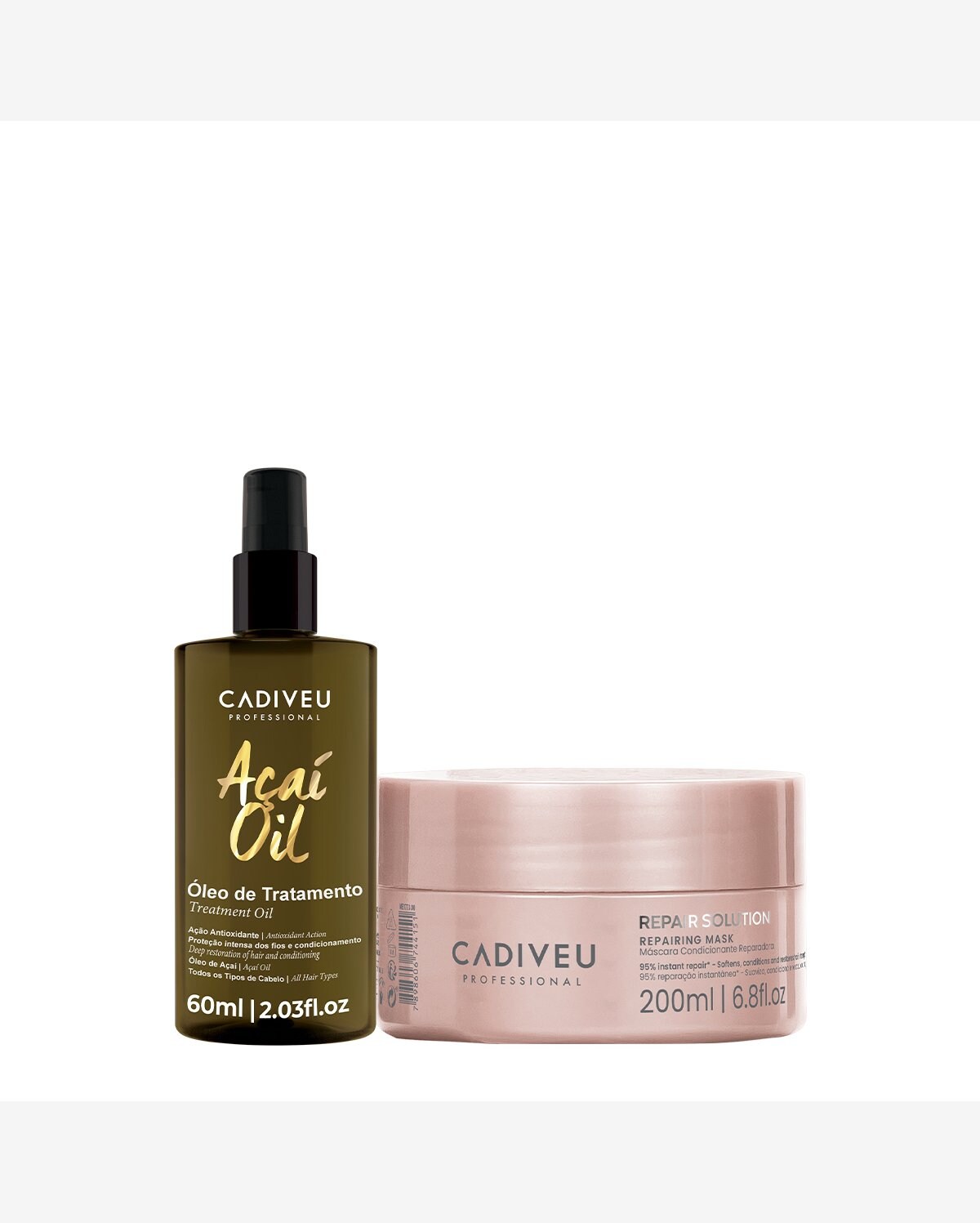 Riachuelo | Kit Cadiveu Professional Repair Solution Açaí Máscara Oil ...