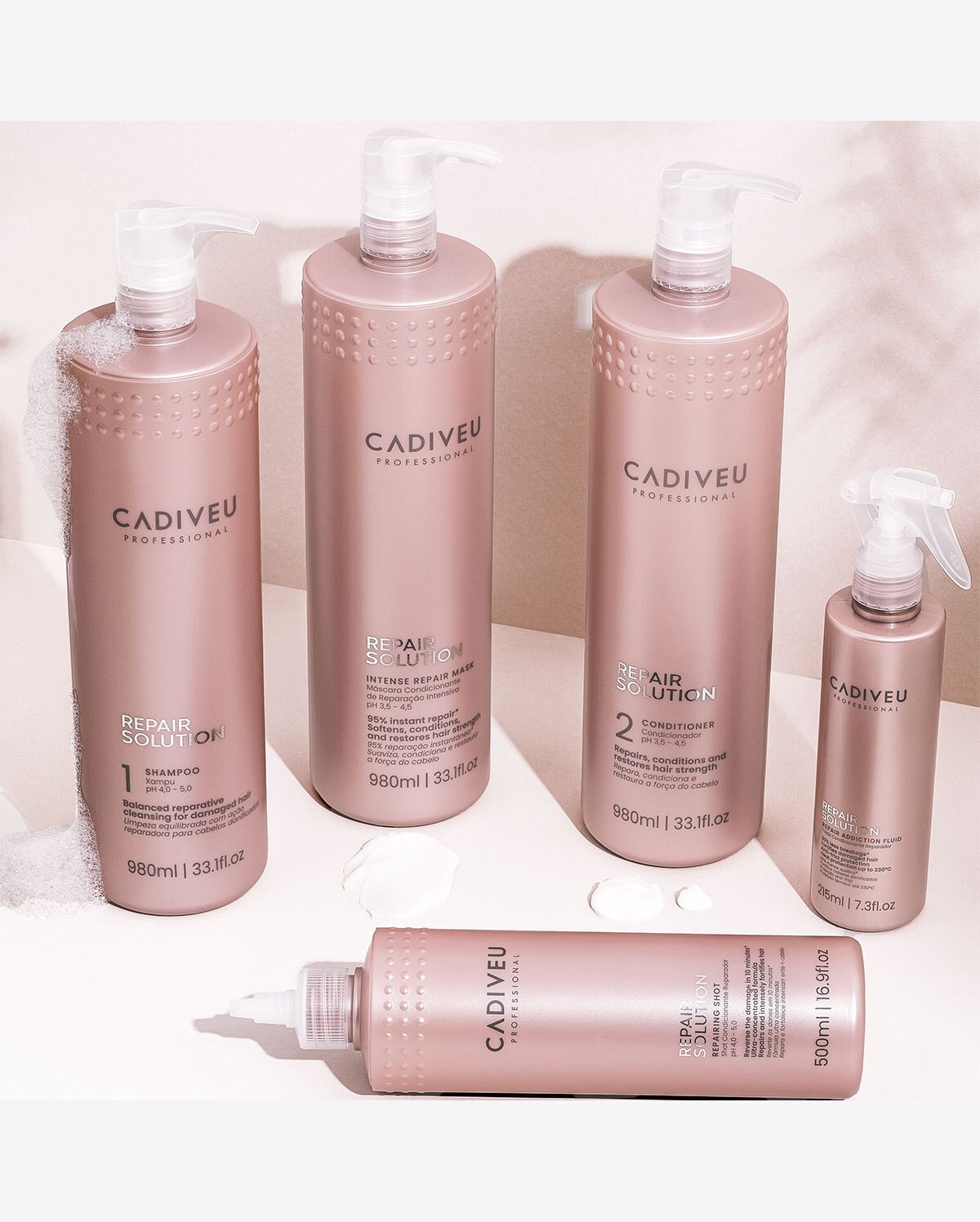 Riachuelo | Kit Cadiveu Professional Repair Solution Açaí Fluído Oil (2 ...