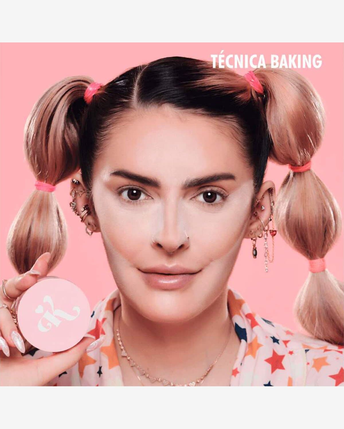 Riachuelo | Kit Karen Bachini Beauty Sakura Cosmos C02NR Primer Base Pó ...