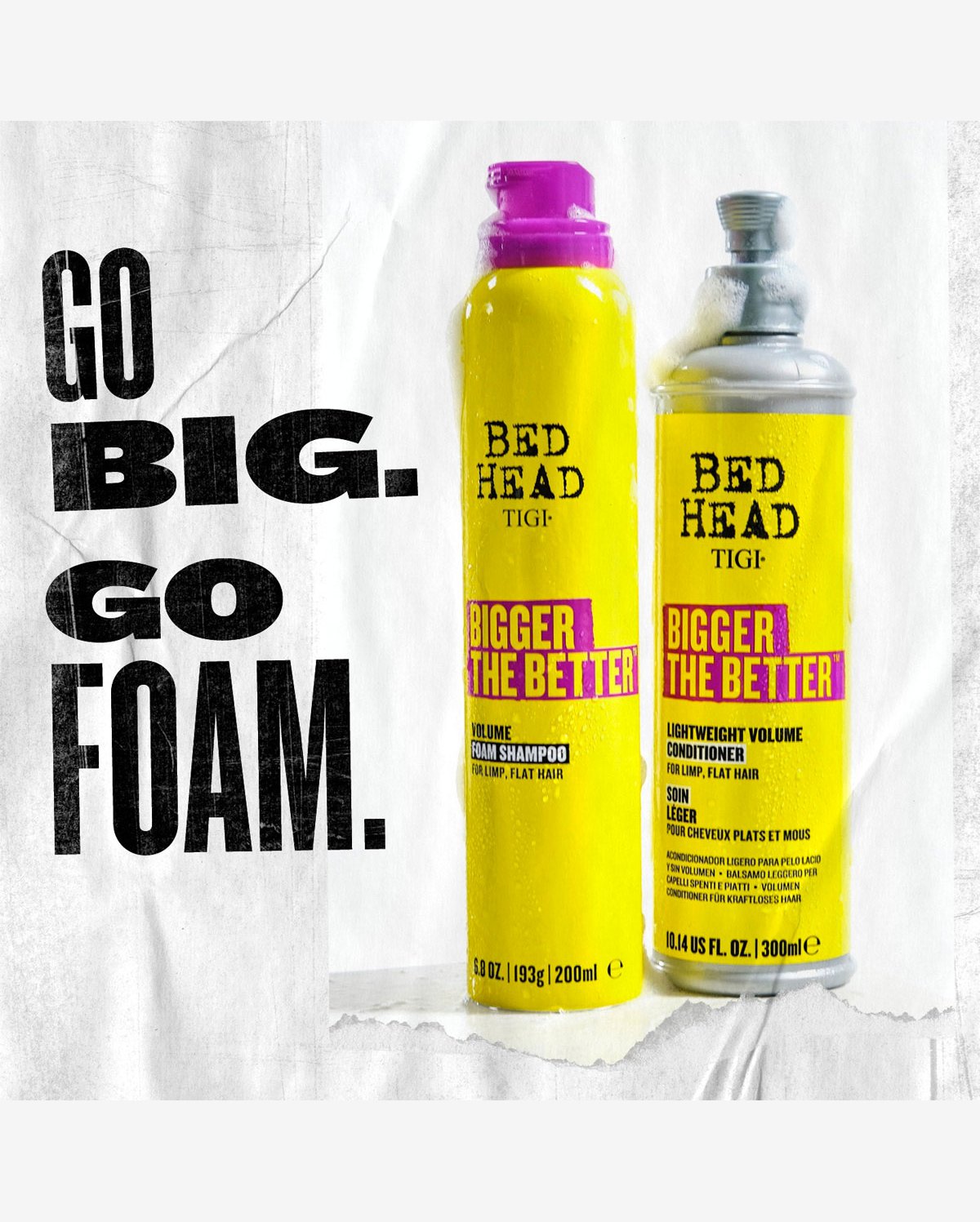 Riachuelo | TIGI Bed Head Bigger The Better Foam - Shampoo 200ml