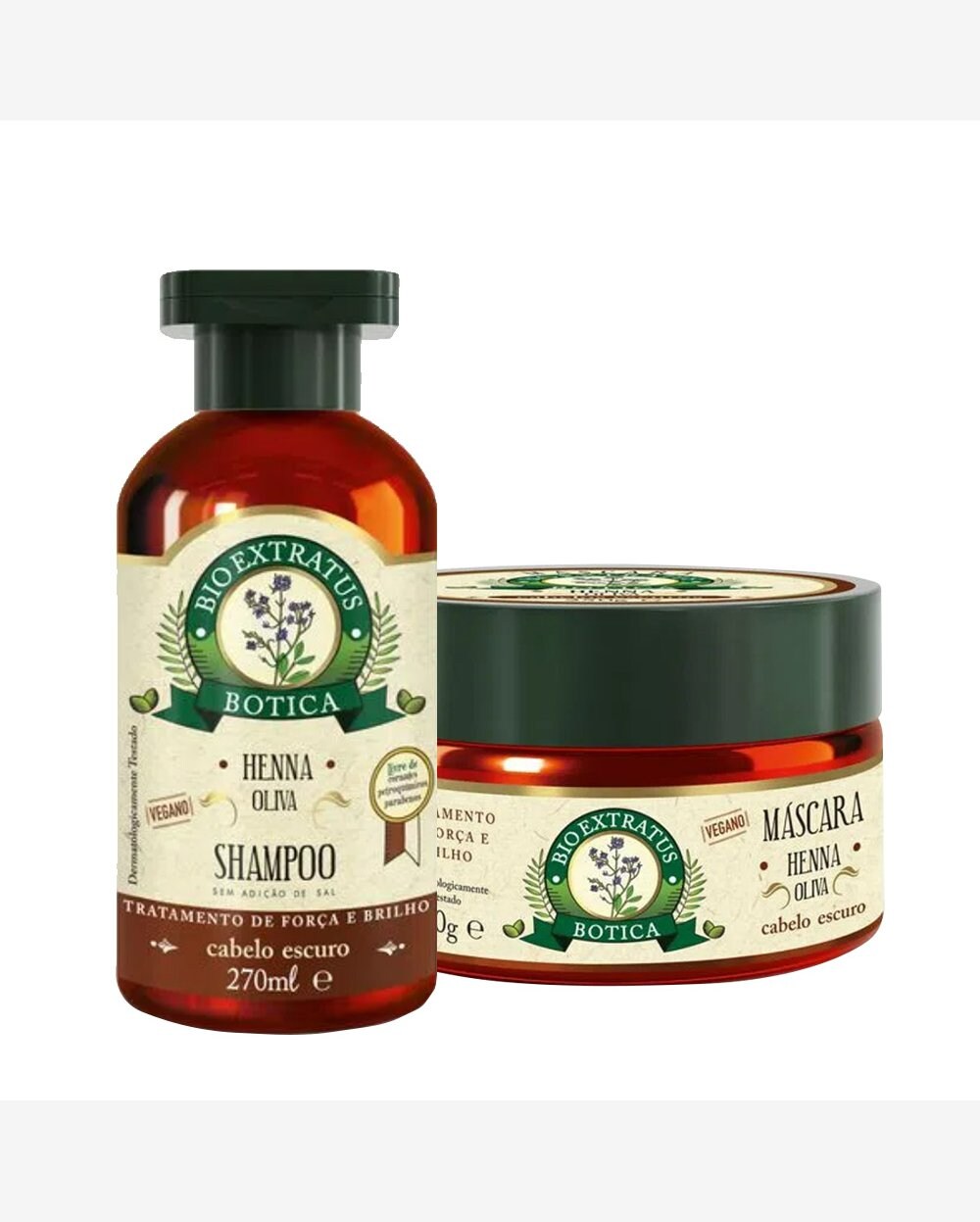 Riachuelo | Kit Bio Extratus Botica Henna Shampoo e Máscara (2 produtos)