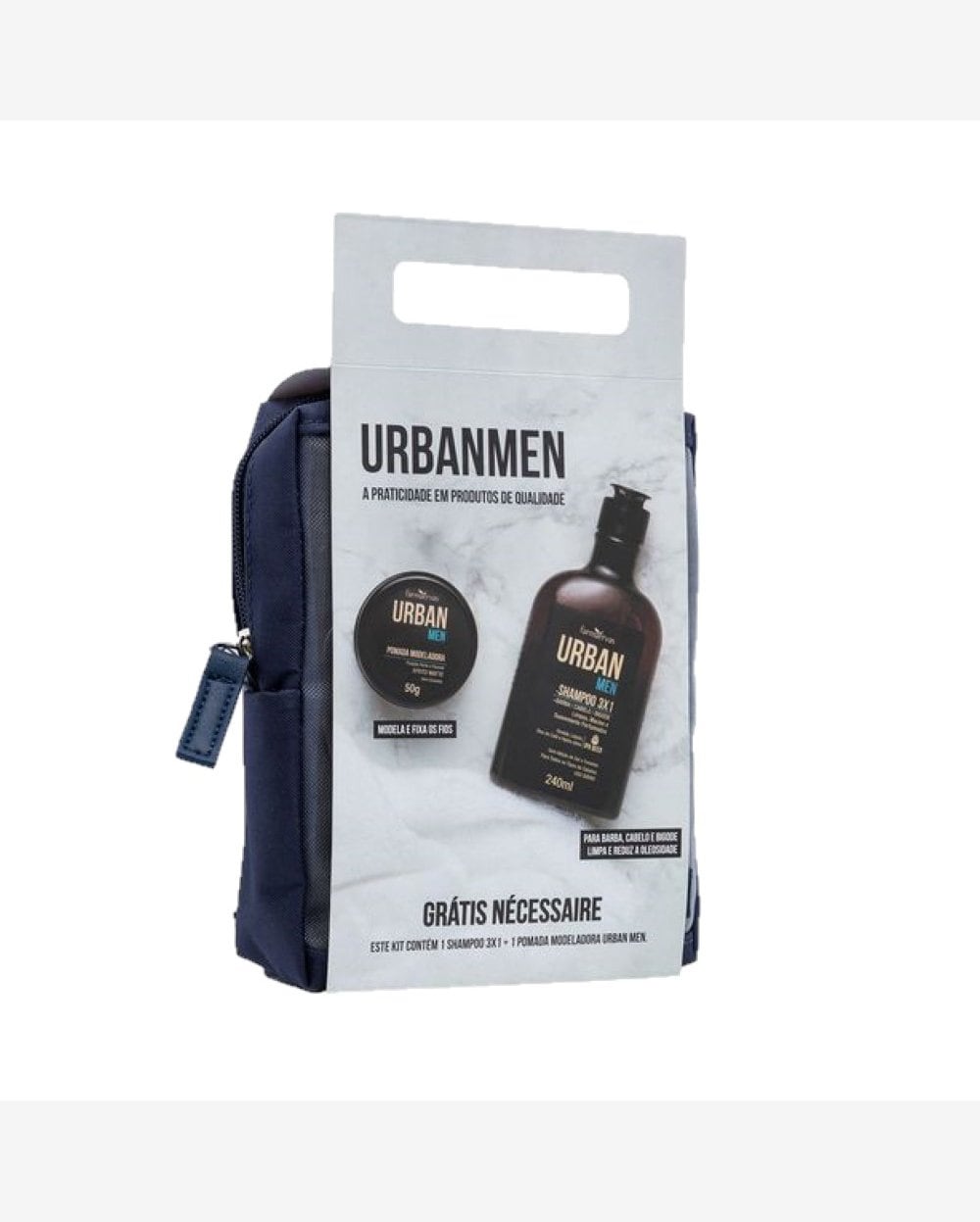 Riachuelo | Kit Farmaervas Urban Men Shampoo 3 em 1 + Pomada Modeladora ...