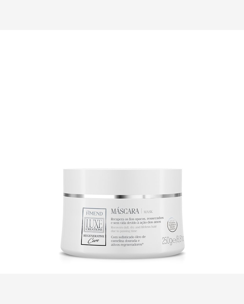 Riachuelo | Amend Luxe Creations Regenerative Care - Máscara Capilar 250g