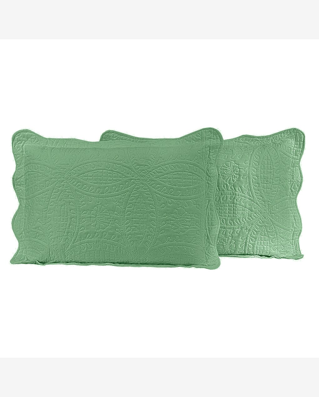 Riachuelo | PAR DE PORTA TRAVESSEIRO ULTRASSONIC 100% POL - VERDE 170215