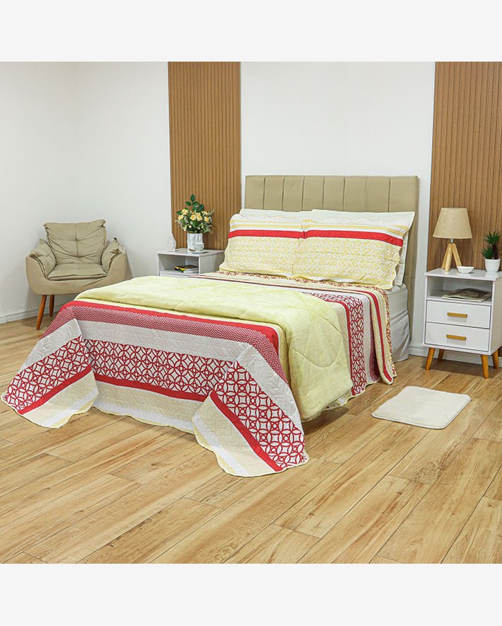 Riachuelo | KIT CAMA QUEEN ULTRA LISSE - ZANA