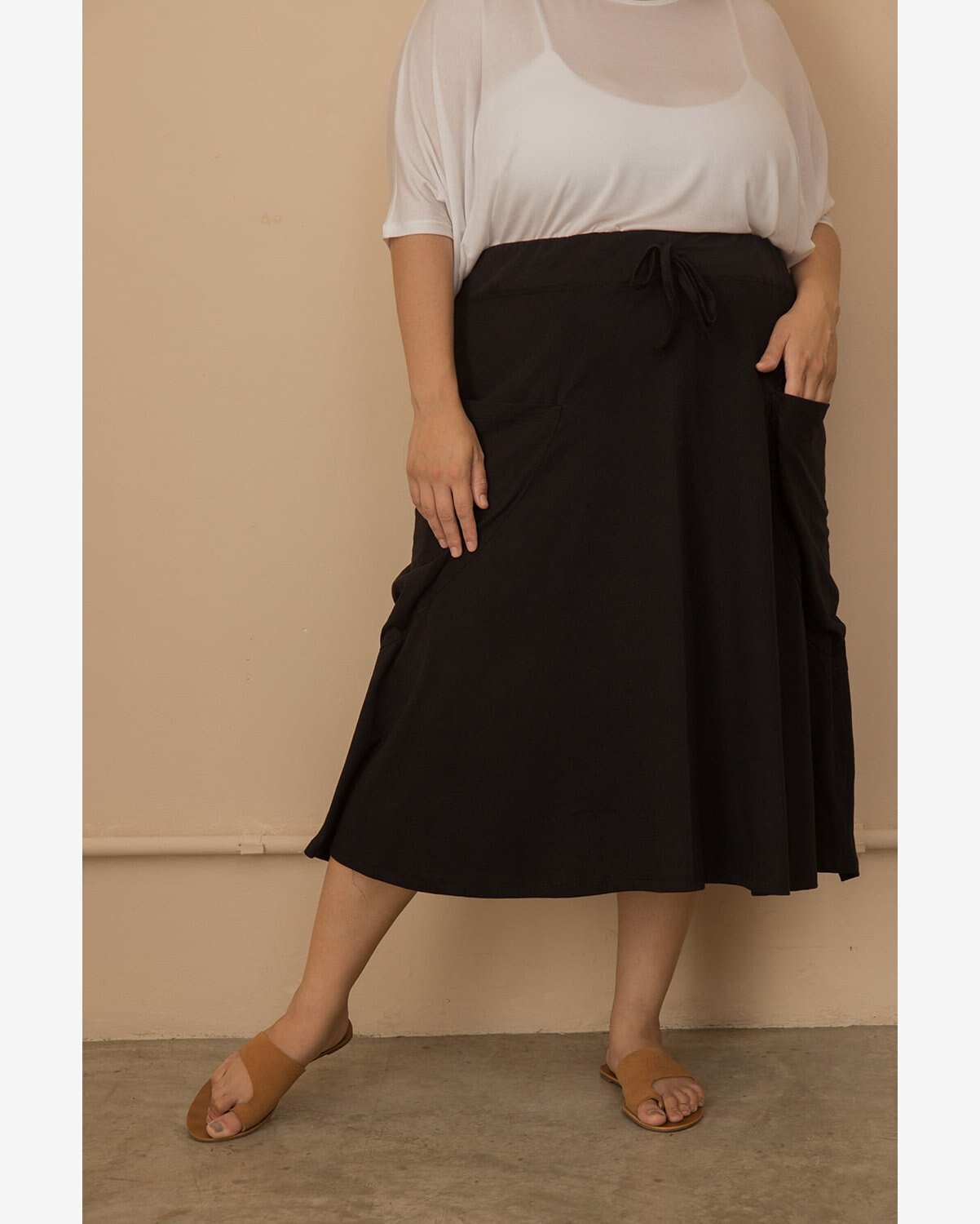 Riachuelo | Saia Algodão Gaia Plus Size