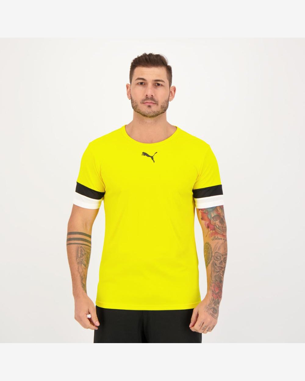 Riachuelo | Kit Camisas Puma e Kappa Amarela e Preta
