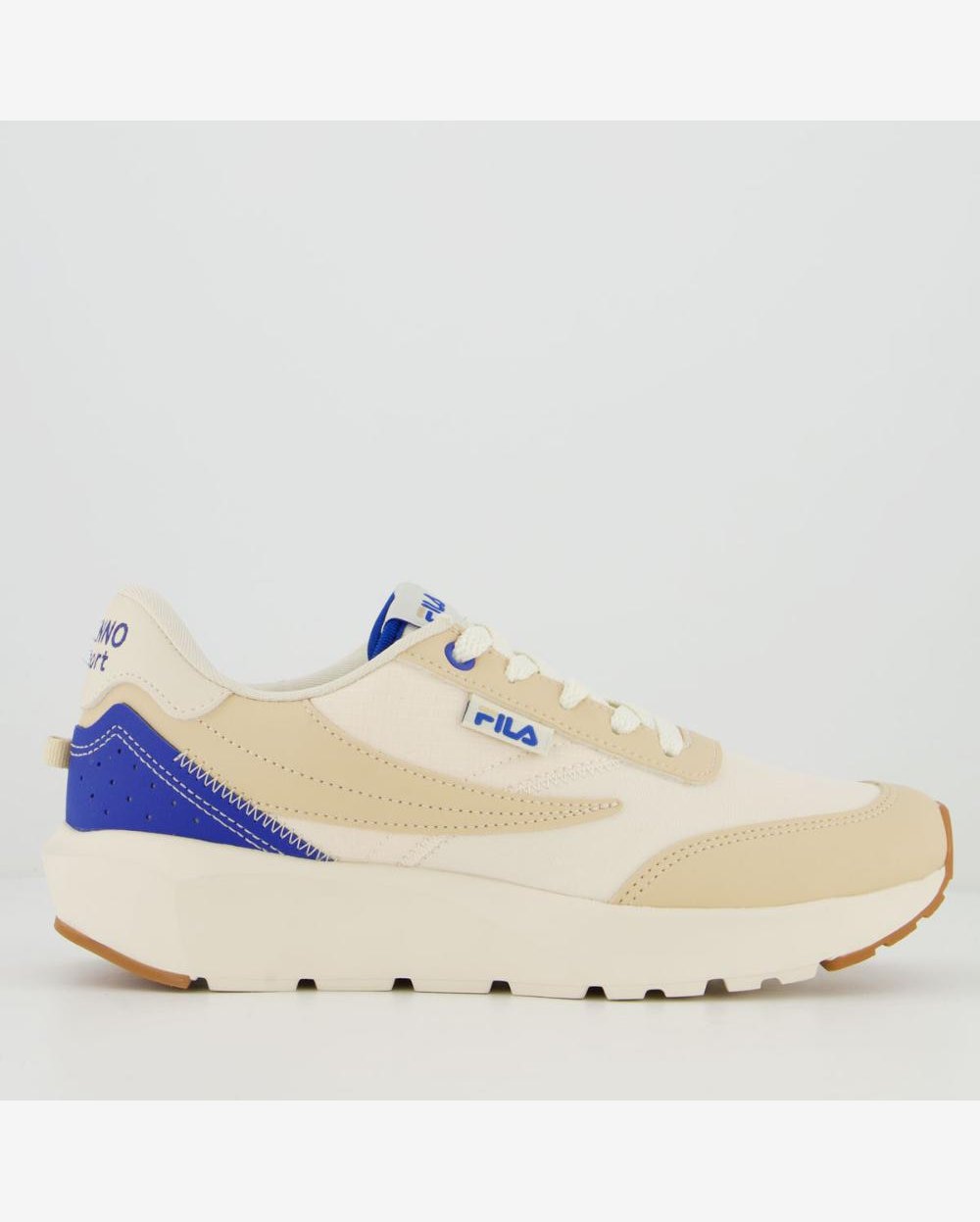 Riachuelo | Tênis Fila Renno Sport Feminino Bege e Royal