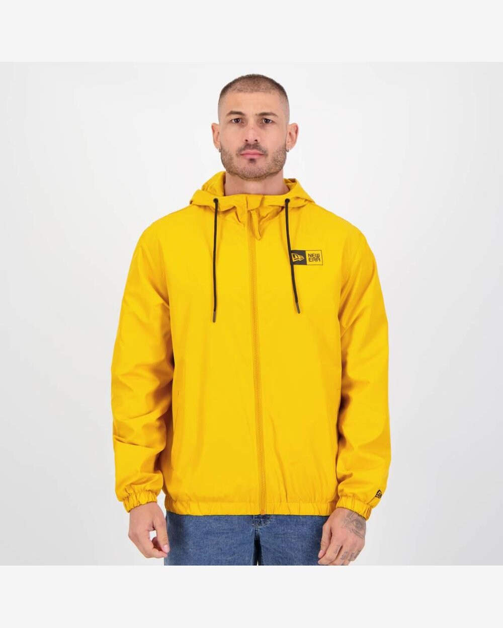 Riachuelo | Jaqueta New Era Corta Vento Branded Duo Amarela