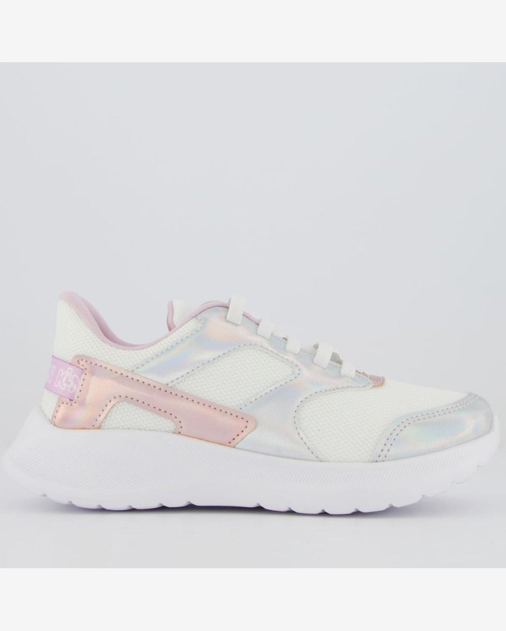 Riachuelo | Tênis Klin Freedom Juvenil Holográfico Branco e Lilas