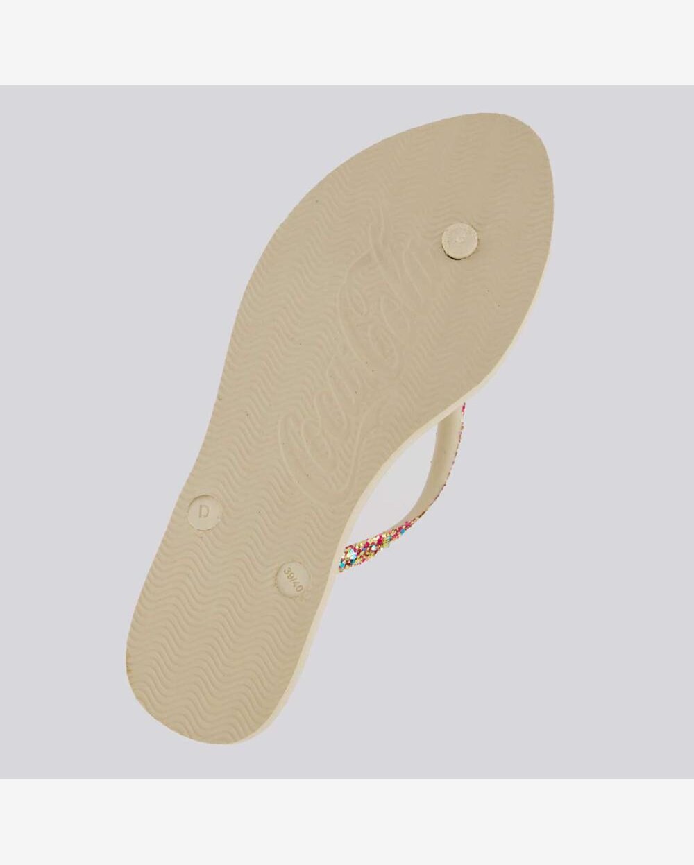 Riachuelo | Chinelo Coca Cola Aloha Feminino Bege