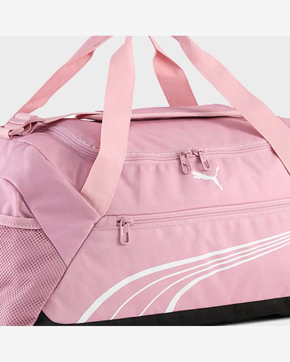 Riachuelo | Mala Puma Fundamental Small Sports Rosa e Branca