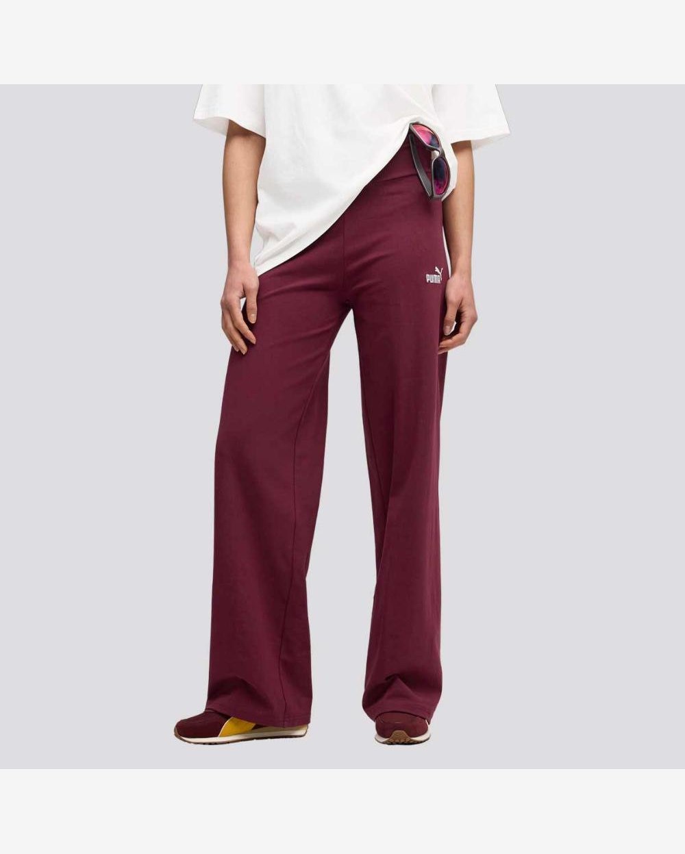 Riachuelo | Calça Puma ESS Small NO. 1 Feminina Bordô