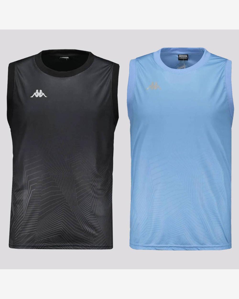 Riachuelo | Kit 2 Regatas Kappa Nuuk Preta e Azul