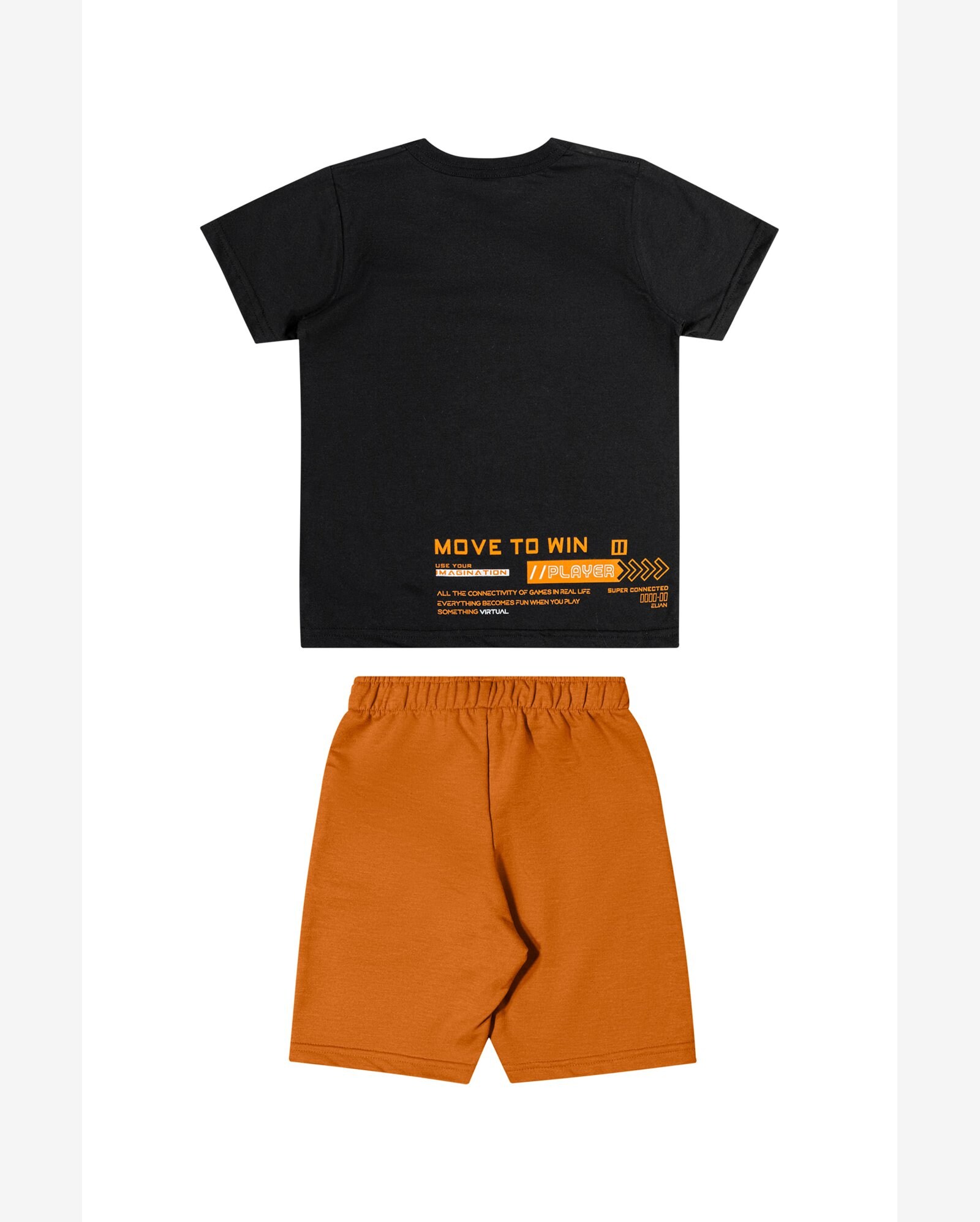 Riachuelo | Conjunto Infantil Menino Play Elian Preto