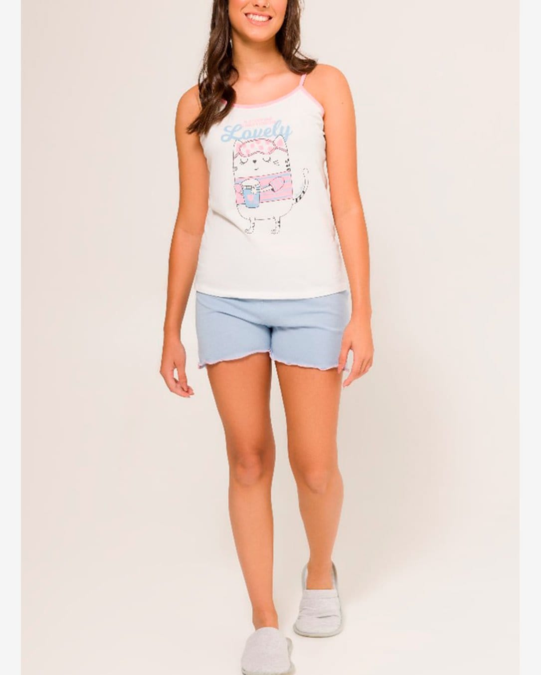 Riachuelo | Pijama Curto Daisy Days & Borth 50.38.0017 Juvenil Lovely ...