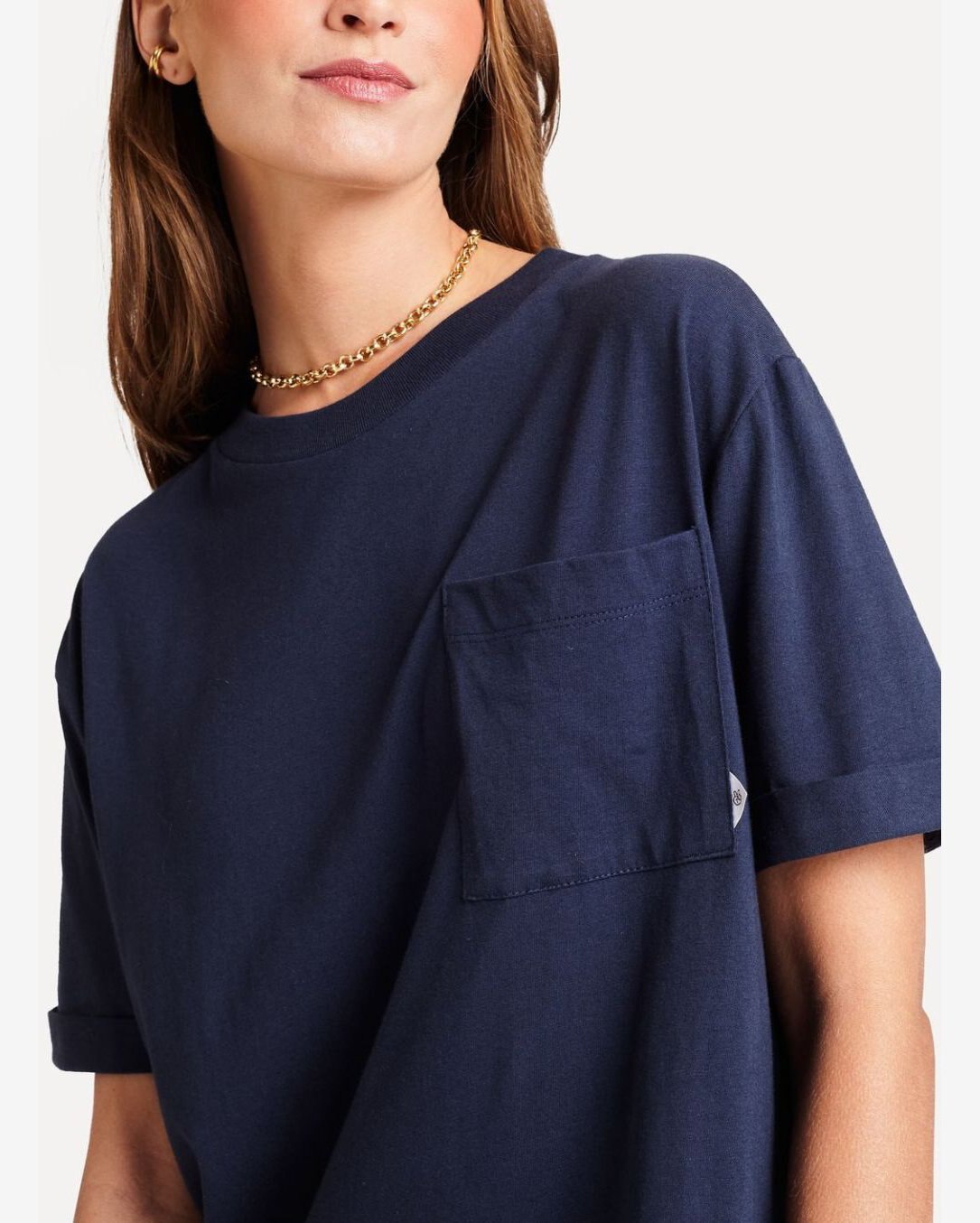 Riachuelo | Vestido Curto Simples Reserva 81073 com Bolso Viscose T.P/3G