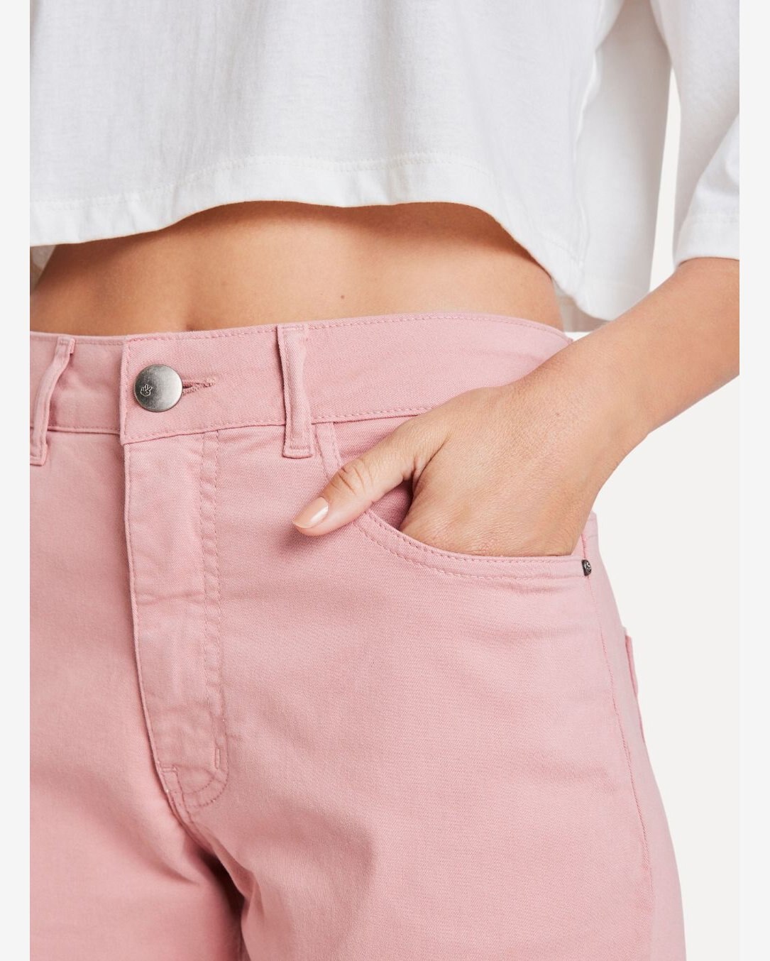 Riachuelo | Calça Sarja Simples Reserva 81111 Feminina Color Algodão T ...