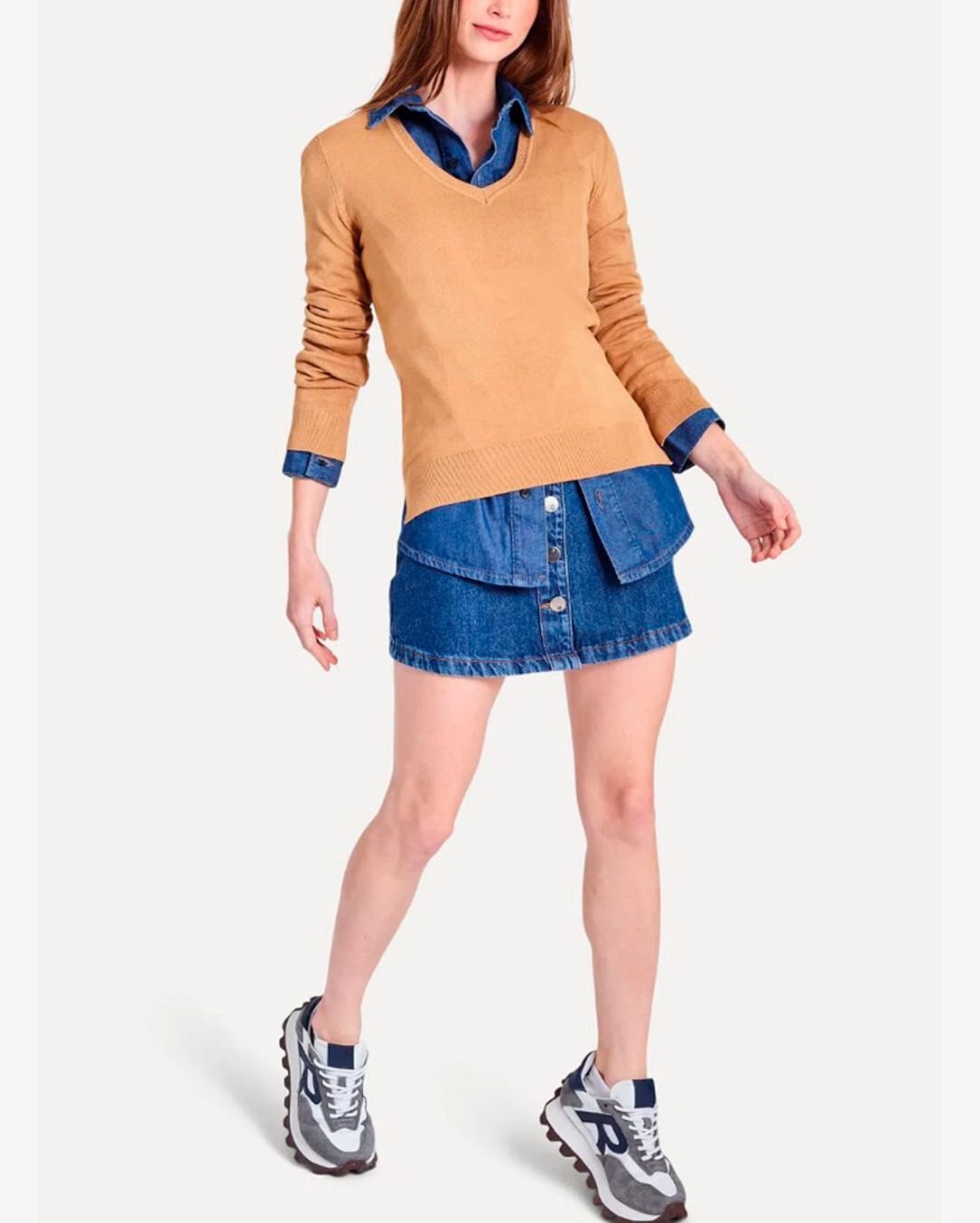 Riachuelo | Suéter Tricot Simples Reserva 80522 Feminino Viscose T. P/GG