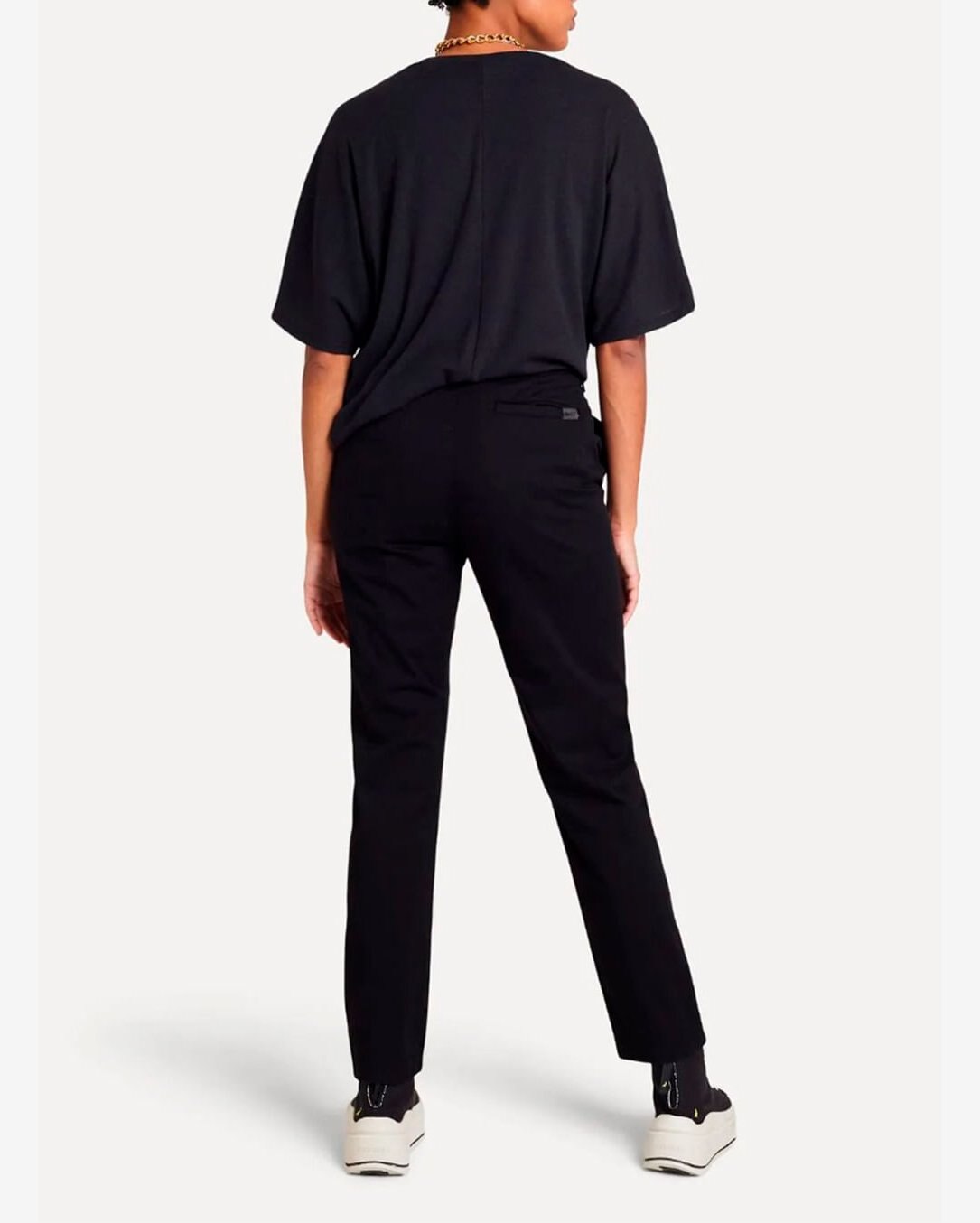 Riachuelo | Calça Chino Simples Reserva 81276 Feminina Algodão T. 36/48