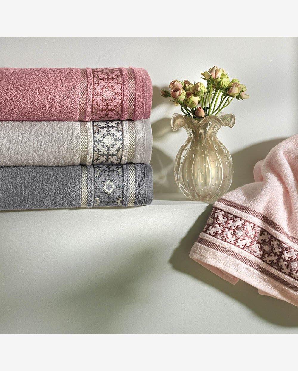 Riachuelo | Toalha de Rosto Fio Cardado Abrantes Marshmallow Karsten