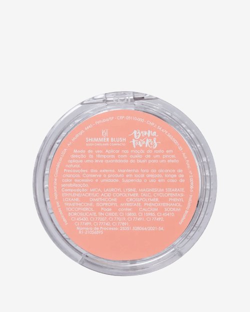 Riachuelo | Bruna Tavares Shimmer Blush Malibu - Blush Compacto 5g