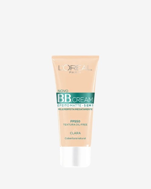 Riachuelo | LOréal Paris Base 5 em 1 Efeito Matte FPS50 Clara - BB Cream 30ml