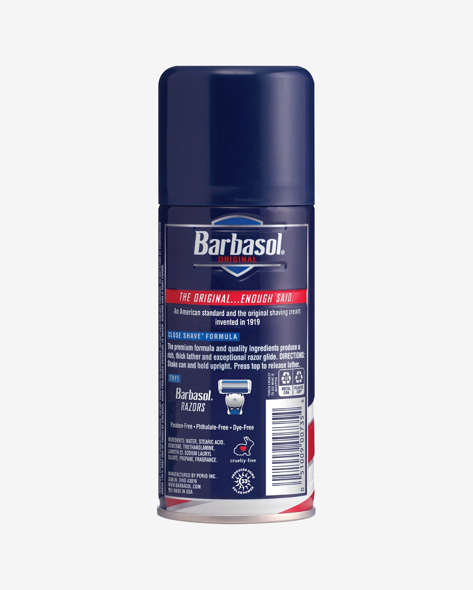 Riachuelo | Barbasol Thick & Rich Original - Creme de Barbear 283g