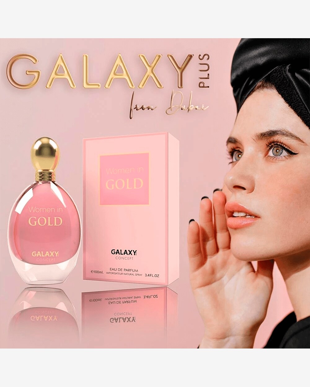 Riachuelo | Galaxy Plus Concept Women In Gold Eau de Parfum - Perfume ...