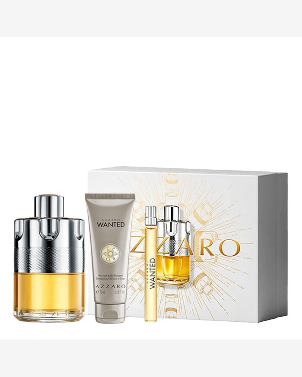Riachuelo | Kit Azzaro Wanted Masculino - Eau de Toilette 100ml ...
