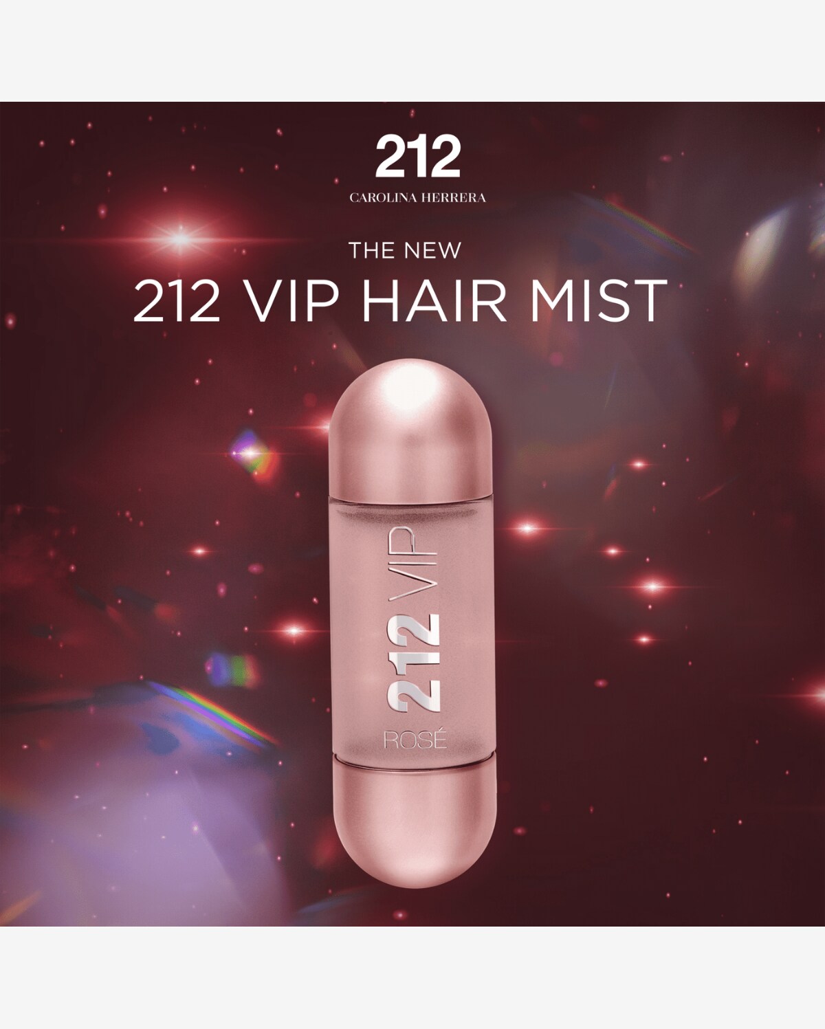 Riachuelo | Perfume Feminino 212 Vip Rosé de Carolina Herrera Hair Mist ...