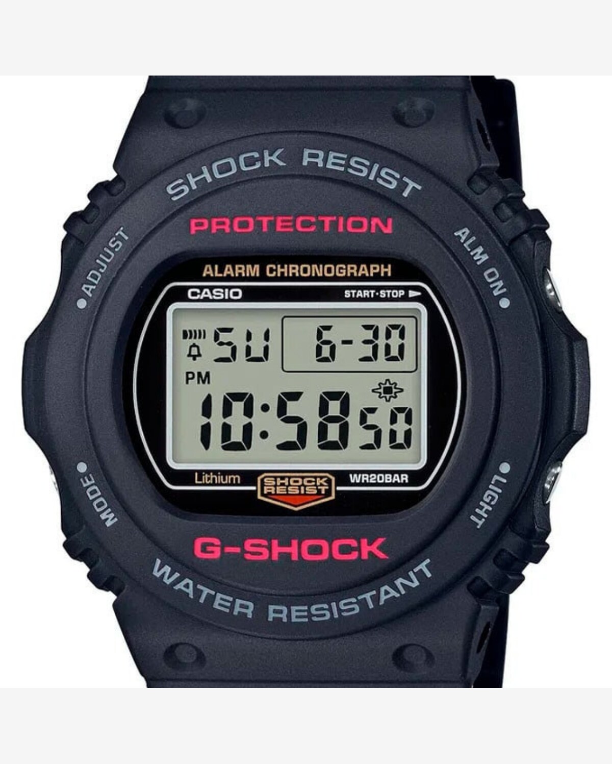 Riachuelo | Relógio Digital Masculino Casio G-Shock Preto 200m DW-5750E-1DR