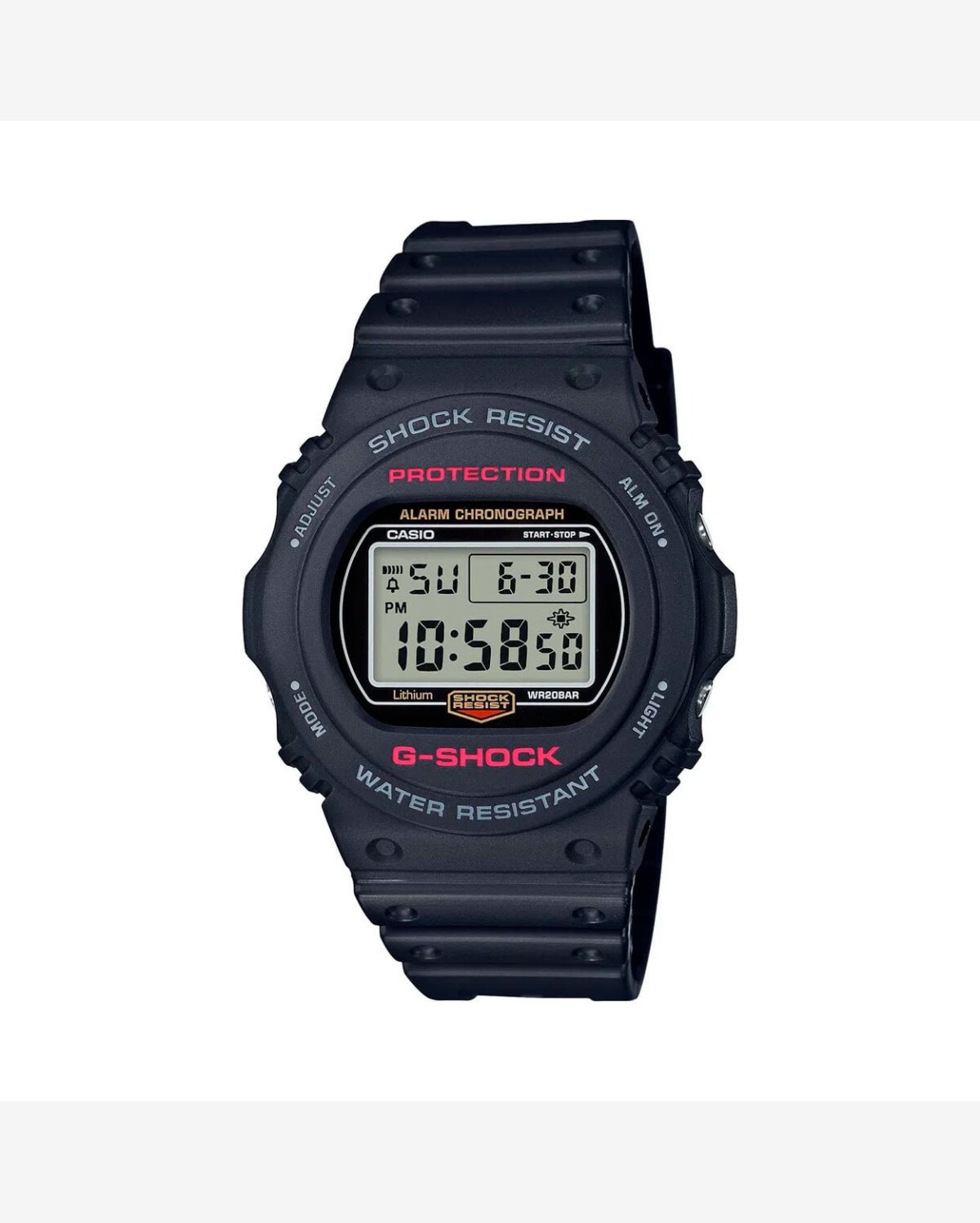 Riachuelo | Relógio Digital Masculino Casio G-Shock Preto 200m DW-5750E-1DR