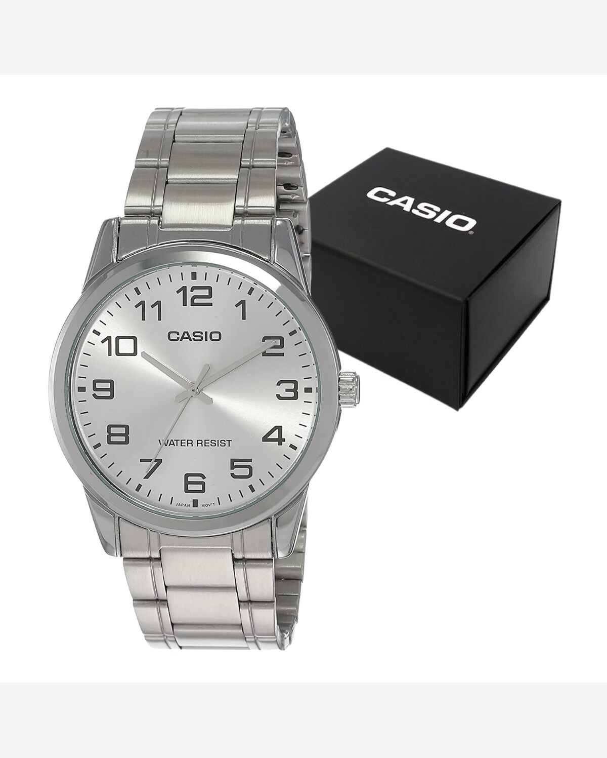 Riachuelo | Relógio Masculino Casio Classic Prateado À Prova D'Água 30M ...