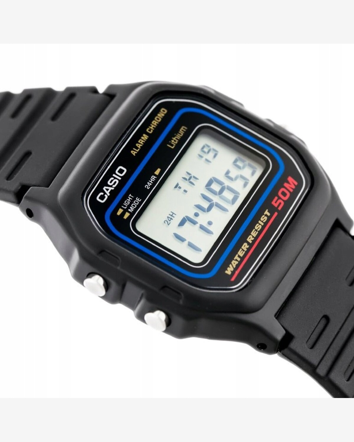 Riachuelo | Relógio Masculino Casio Digital Preto W-59-1Vq